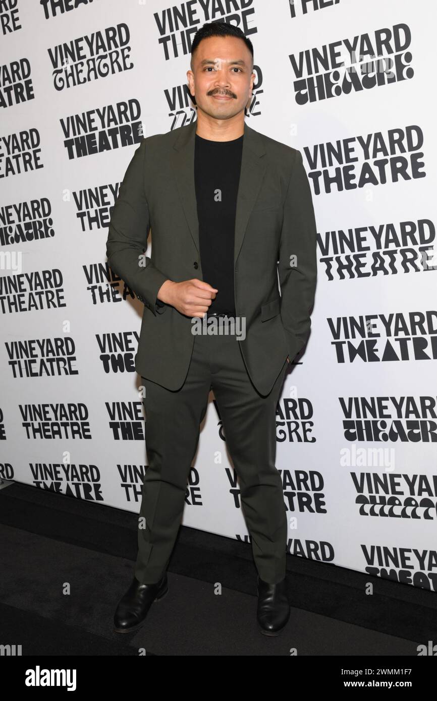 New York, USA. 26th Feb, 2024. Jose Llana attending the Vineyard ...
