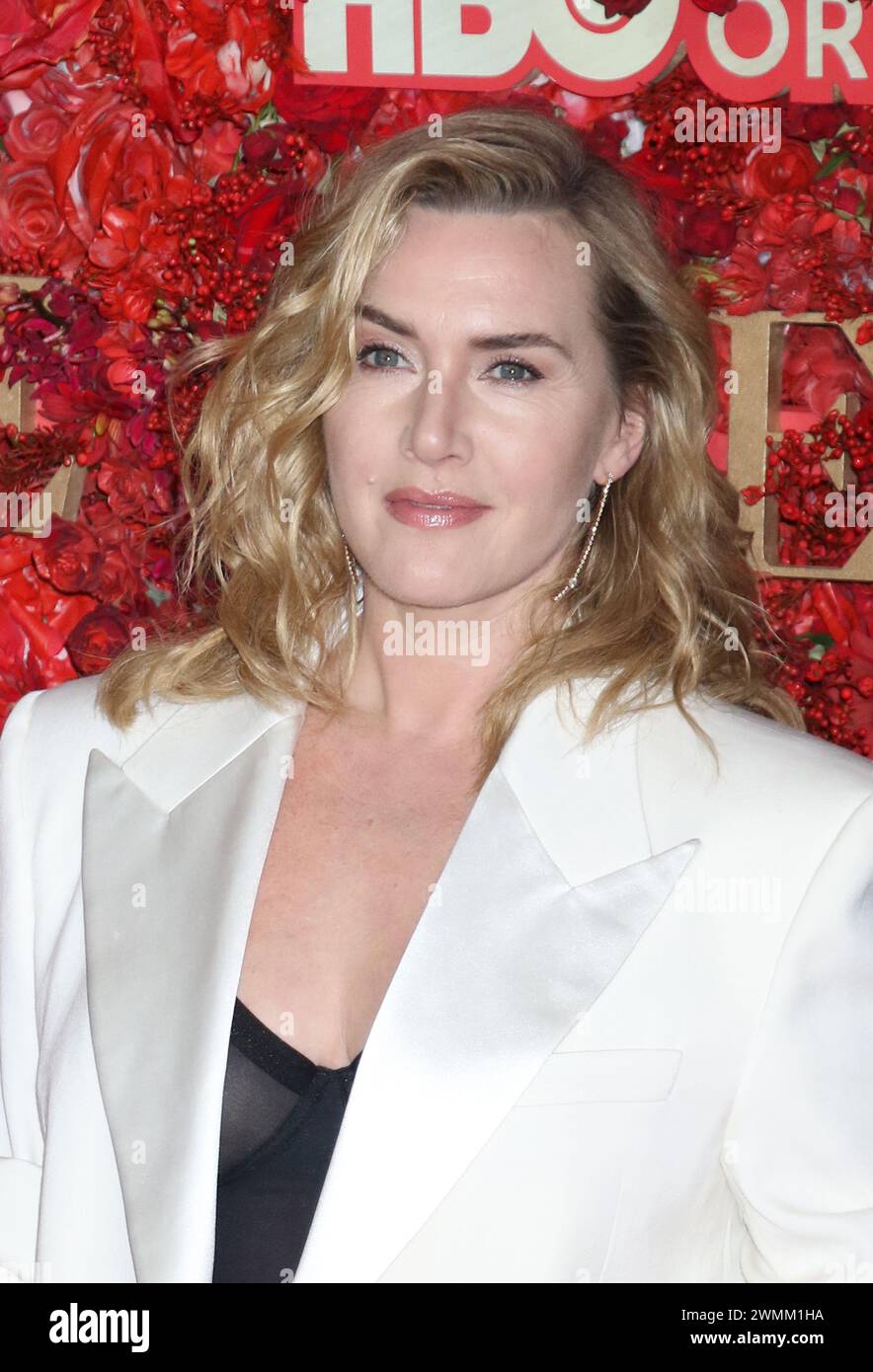 New York, NY, USA. 26th Feb, 2024. Kate Winslet attends HBO's "The ...