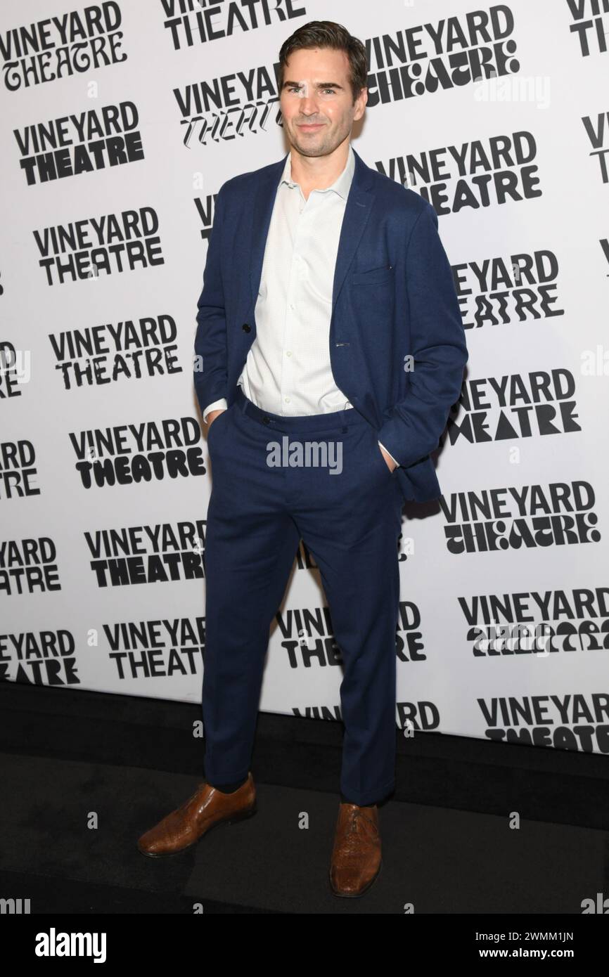 New York, USA. 26th Feb, 2024. Haskell King attending the Vineyard ...