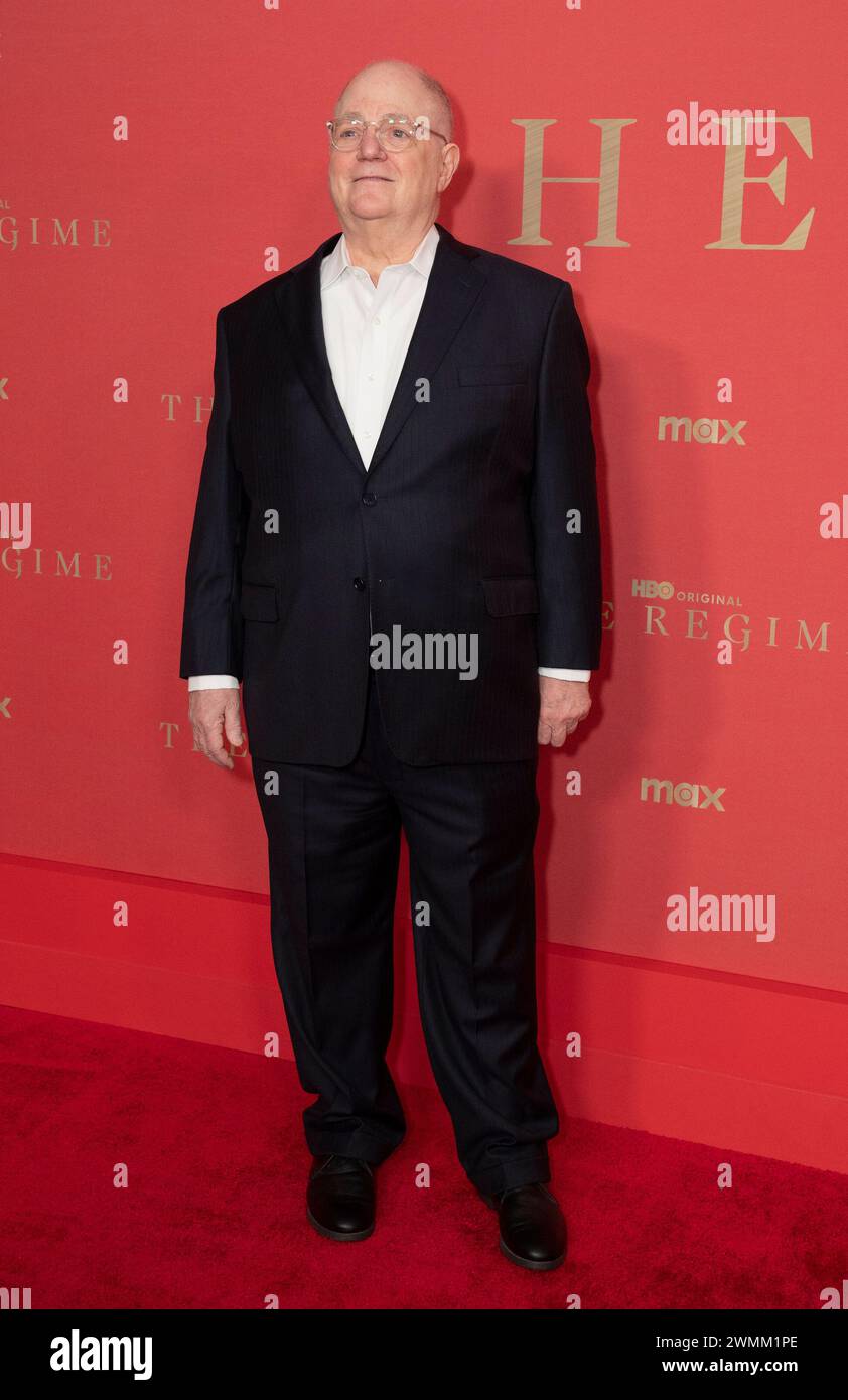 New York, USA. 26th Feb, 2024. Frank Rich attends premiere of HBO ...