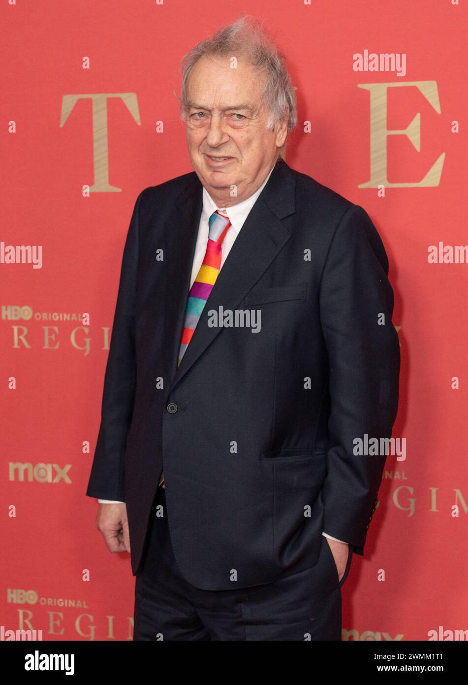 New York, USA. 26th Feb, 2024. Stephen Frears attends premiere of HBO ...