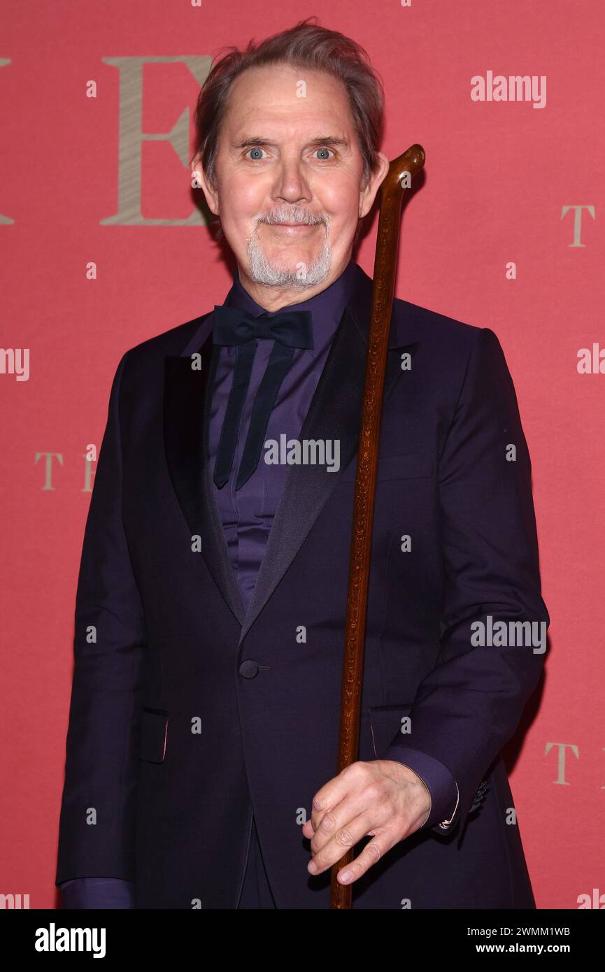 New York, USA. 26th Feb, 2024. David Bamber attends the premiere of HBO ...