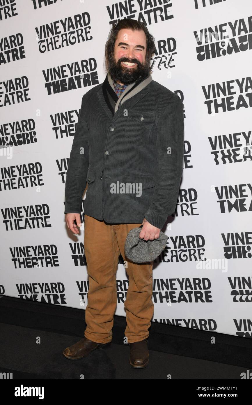 New York, USA. 26th Feb, 2024. John Lavelle attending the Vineyard ...