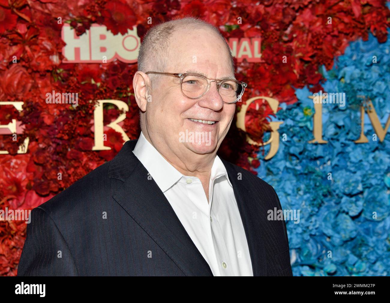 Frank Rich attends the premiere of HBO's "The Regime" at the American ...