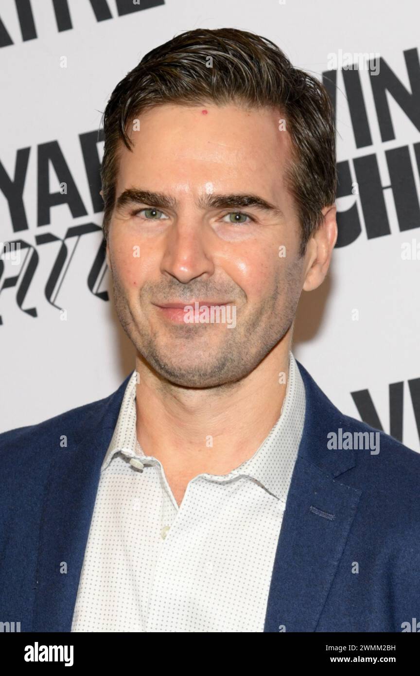 New York, USA. 26th Feb, 2024. Haskell King attending the Vineyard ...