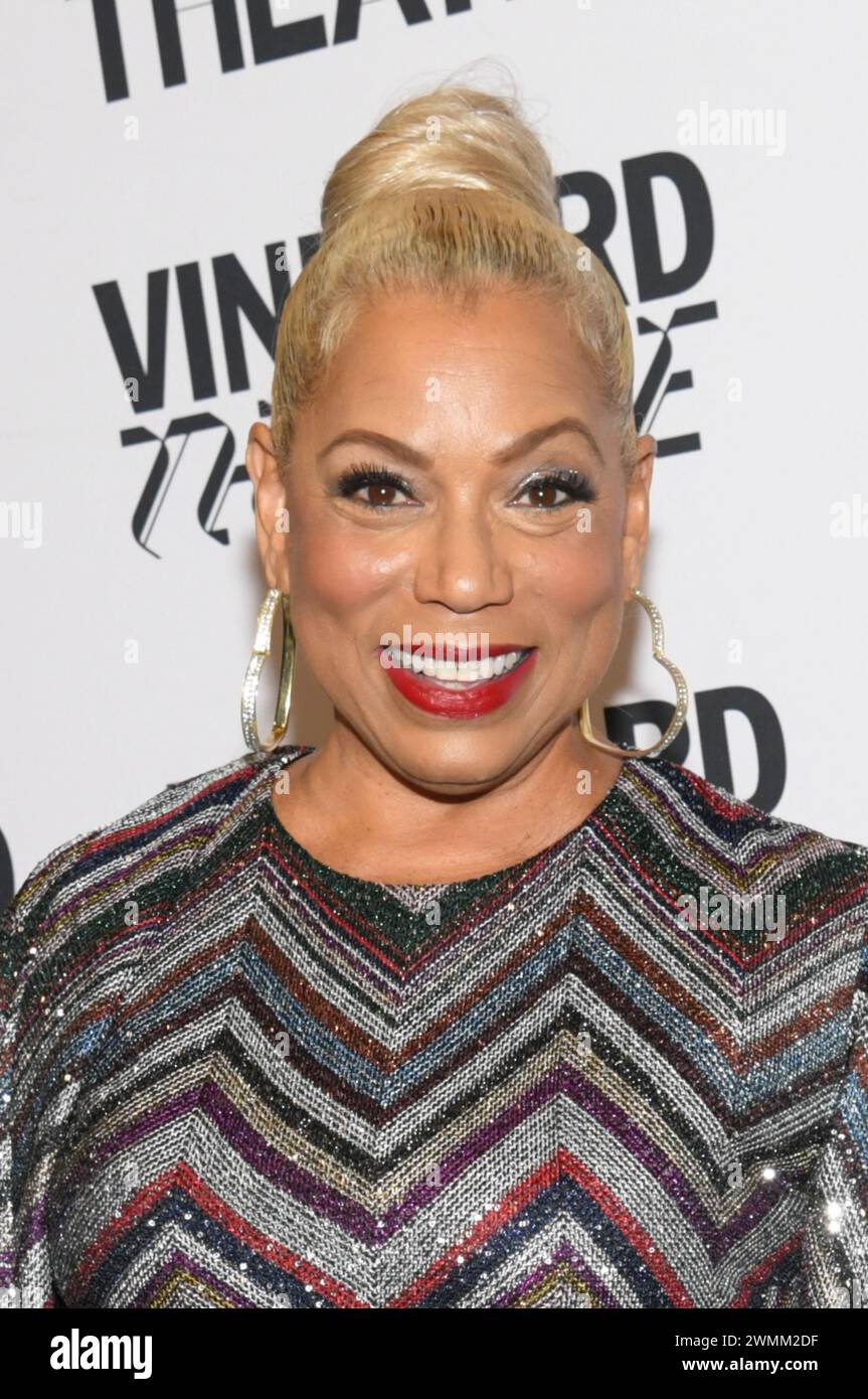 New York, USA. 26th Feb, 2024. Rolonda Watts attending the Vineyard ...
