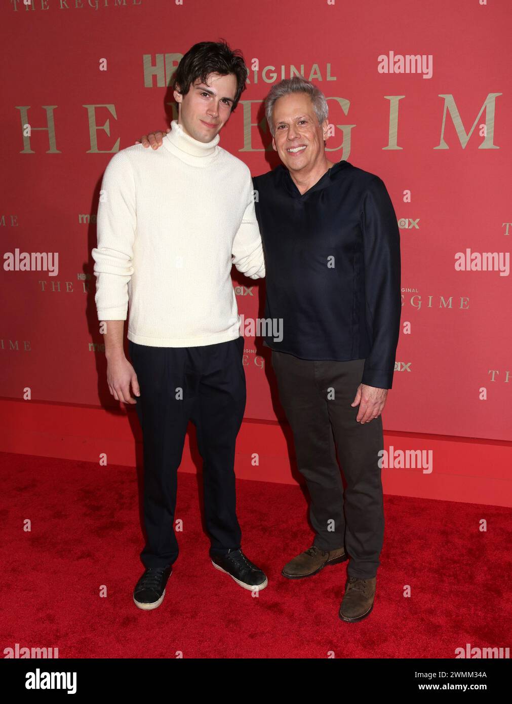 New York City, USA. 26th Feb, 2024. Zane Pais and Josh Pais attending ...