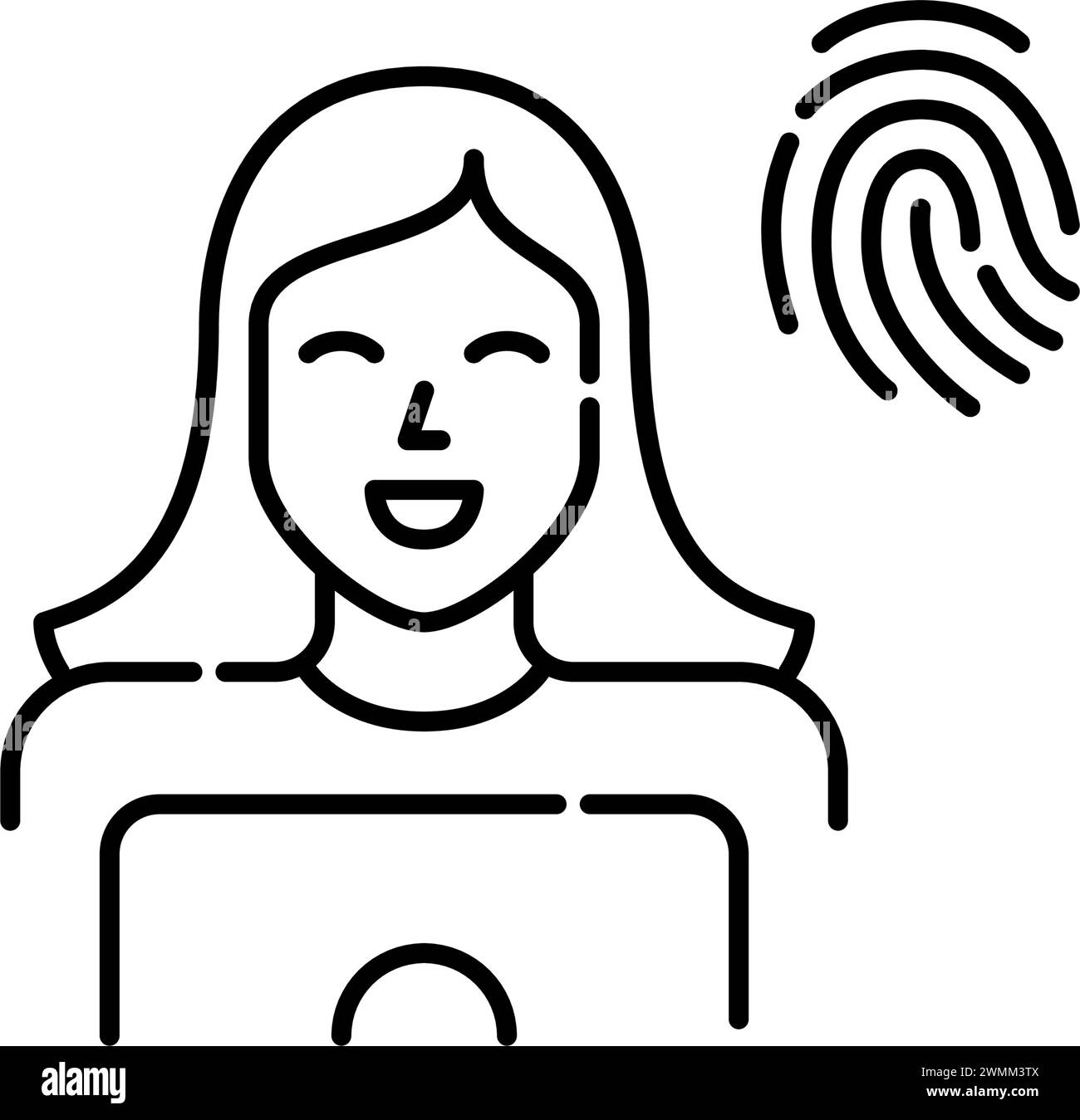 Internet banking young person Stock Vector Images - Alamy