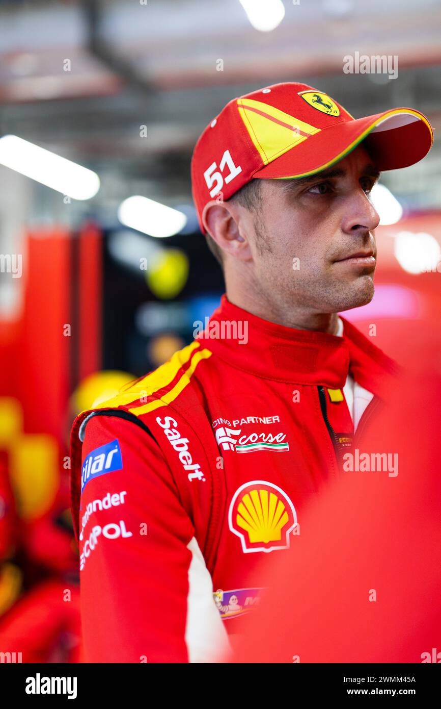 PIER GUIDI Alessandro (ita), Ferrari AF Corse, Ferrari 499P, portrait ...