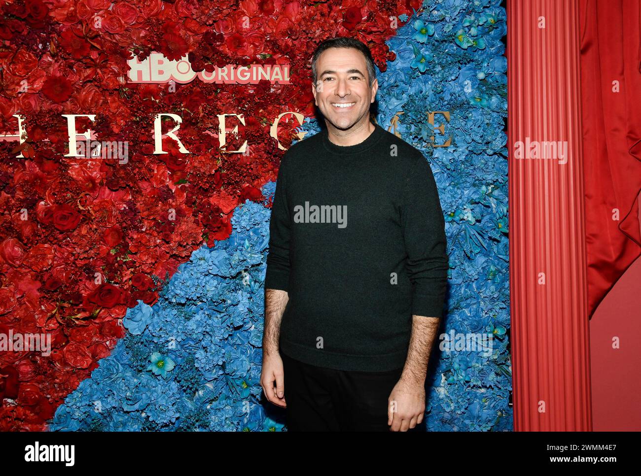 Ari Melber attends the premiere of HBO's "The Regime" at the American ...