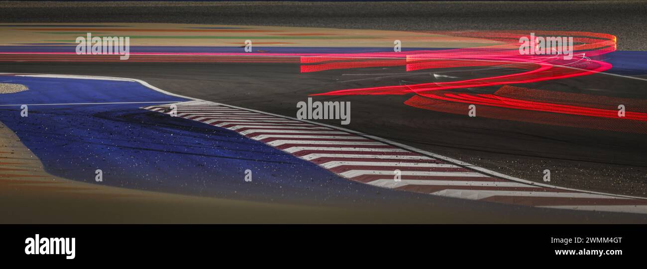 track, piste, during the Prologue of the 2024 FIA World Endurance ...