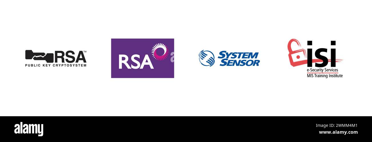 Rsa vector vectors hi-res stock photography and images - Alamy