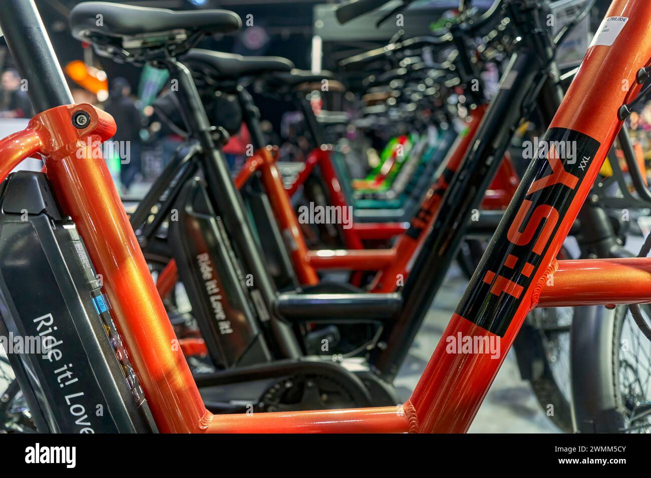 Compact electric bikes hi-res stock photography and images - Alamy