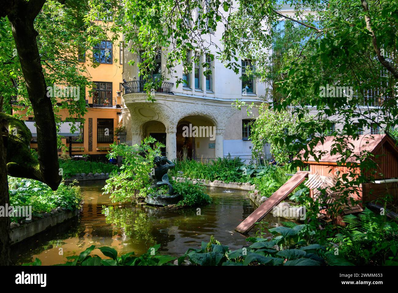 stockholm, sweden, 02 aug 2023, art deco spa centralbadet *** stockholm ...