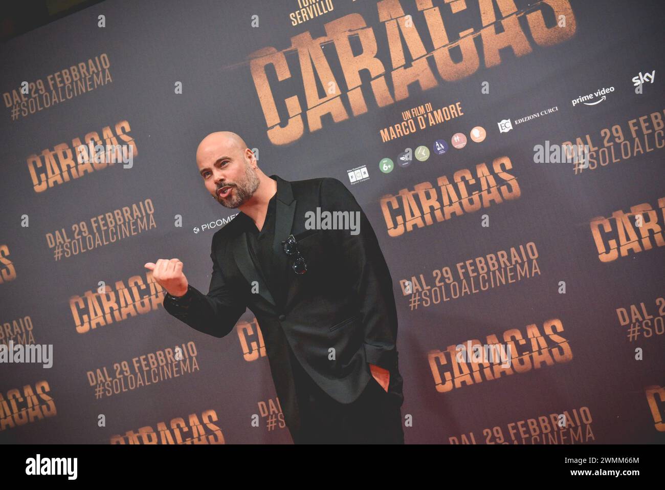 February 26, 2024, Naples, Italy: The Italian director and actor Marco ...