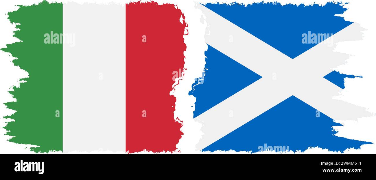 Italy scotland flag hi-res stock photography and images - Alamy