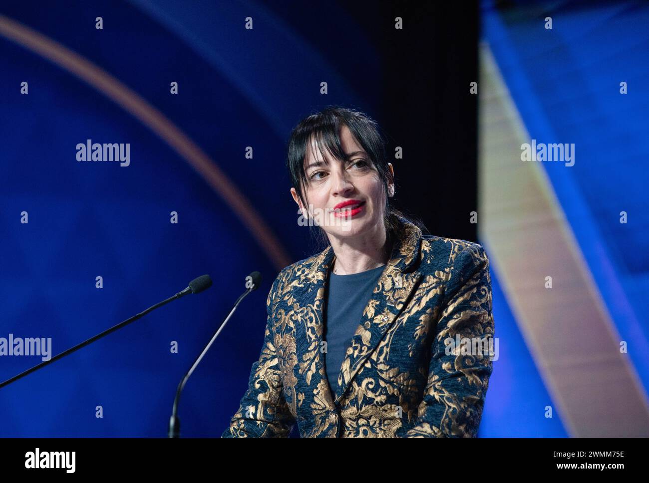 Paris, France. 24th Feb, 2024. Naike Gruppioni, Member of the Italian ...