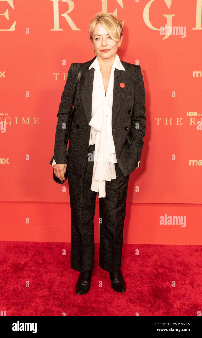 Tracy Seaward attends premiere of HBO Original 'The Regime' at American ...