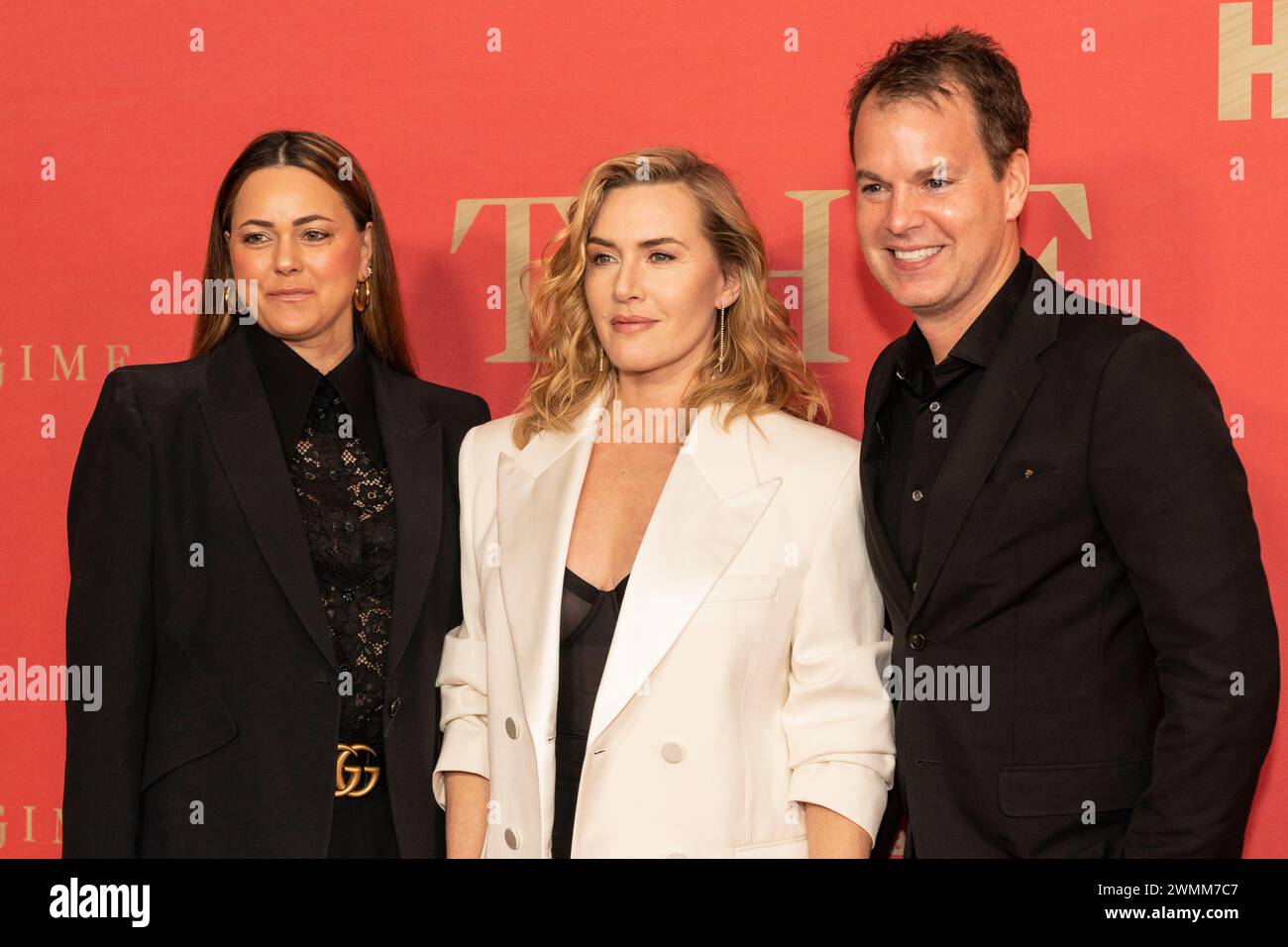 Francesca Orsi, Kate Winslet and Casey Bloys attend premiere of HBO ...
