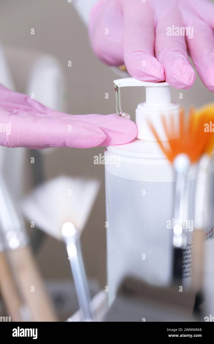 Sterile gel application hi-res stock photography and images - Alamy