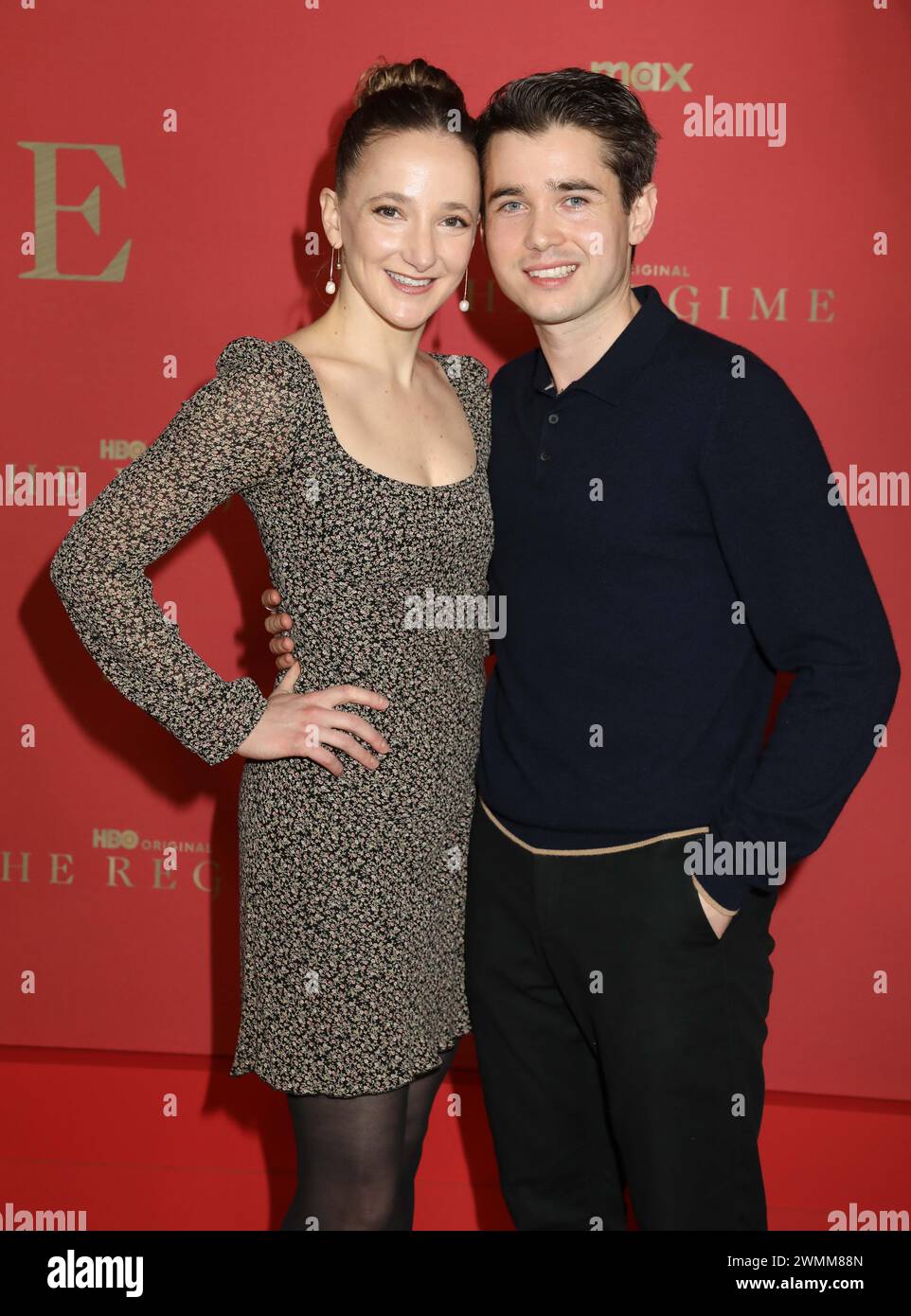 February 26, 2024, New York, New York, USA: LANE SLATTERY and LUKE ...