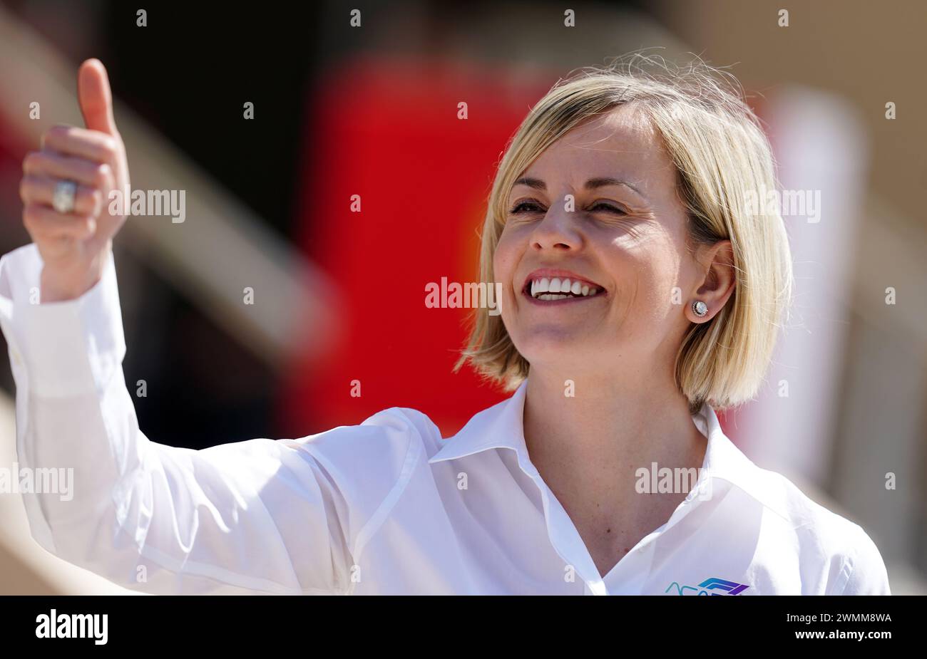 File photo dated 2-03-2023 of Managing Director of the F1 Academy Susie ...