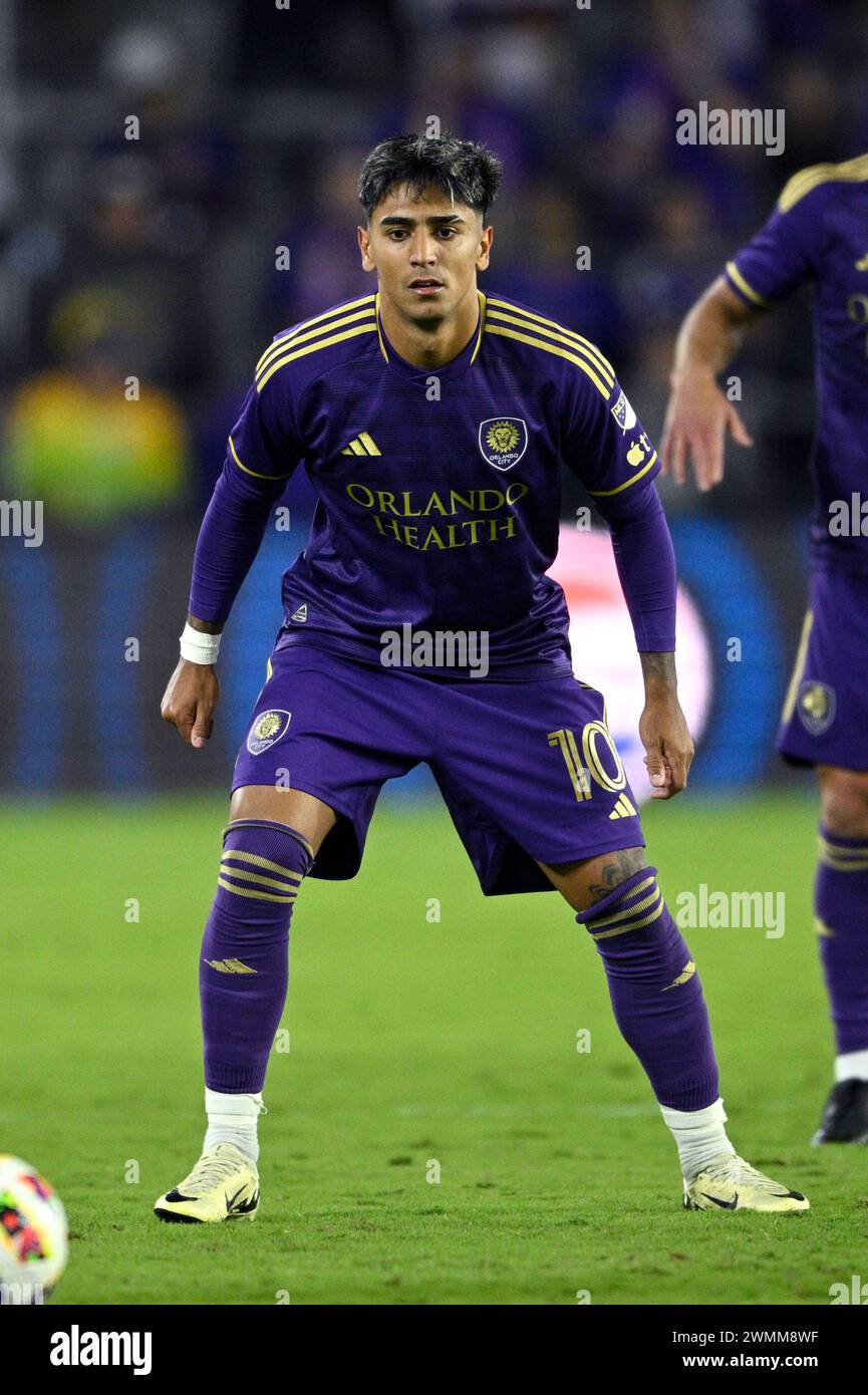 Orlando City forward Facundo Torres (10) during an MLS soccer match ...