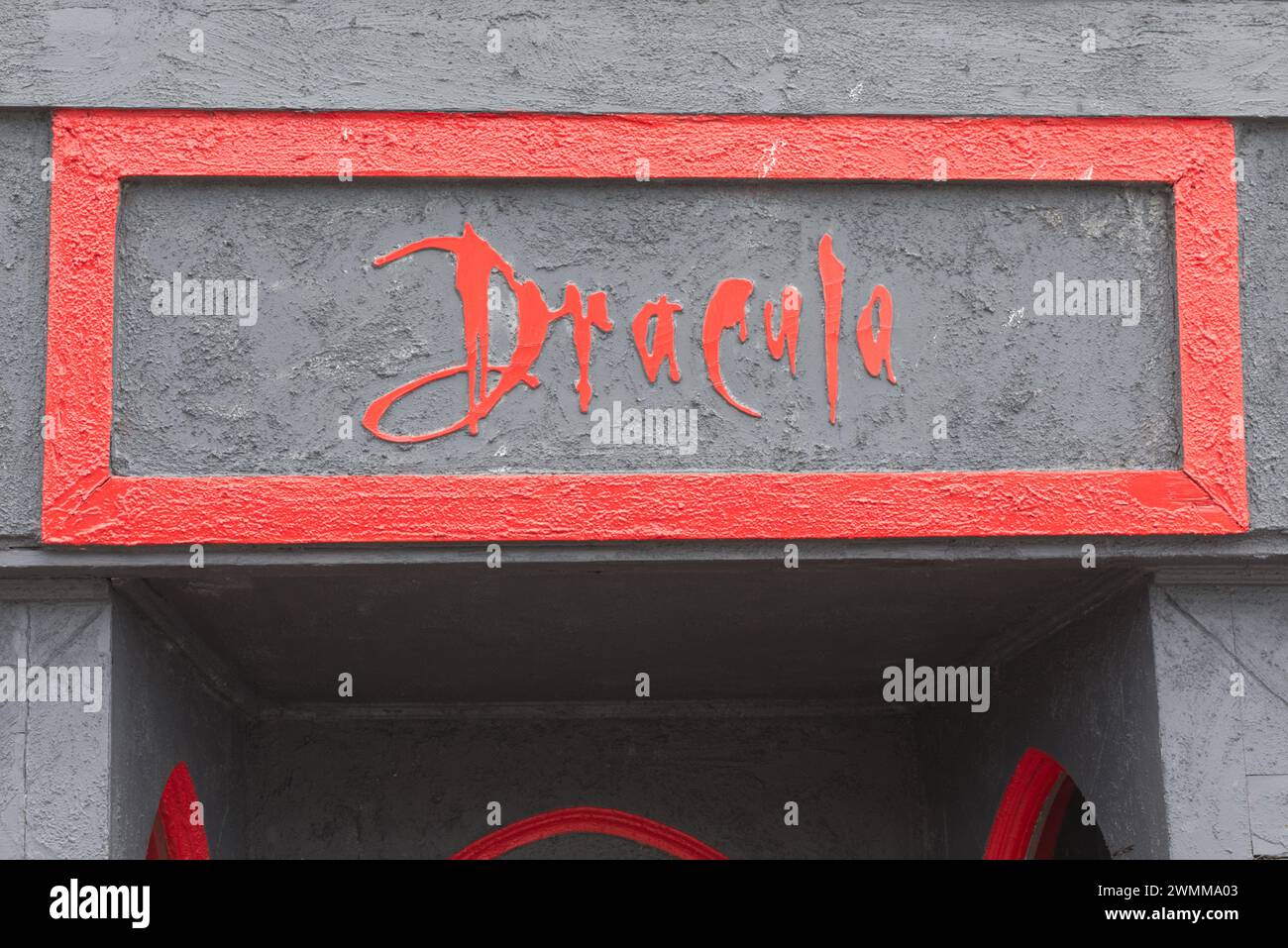 Count dracula sign hi-res stock photography and images - Alamy