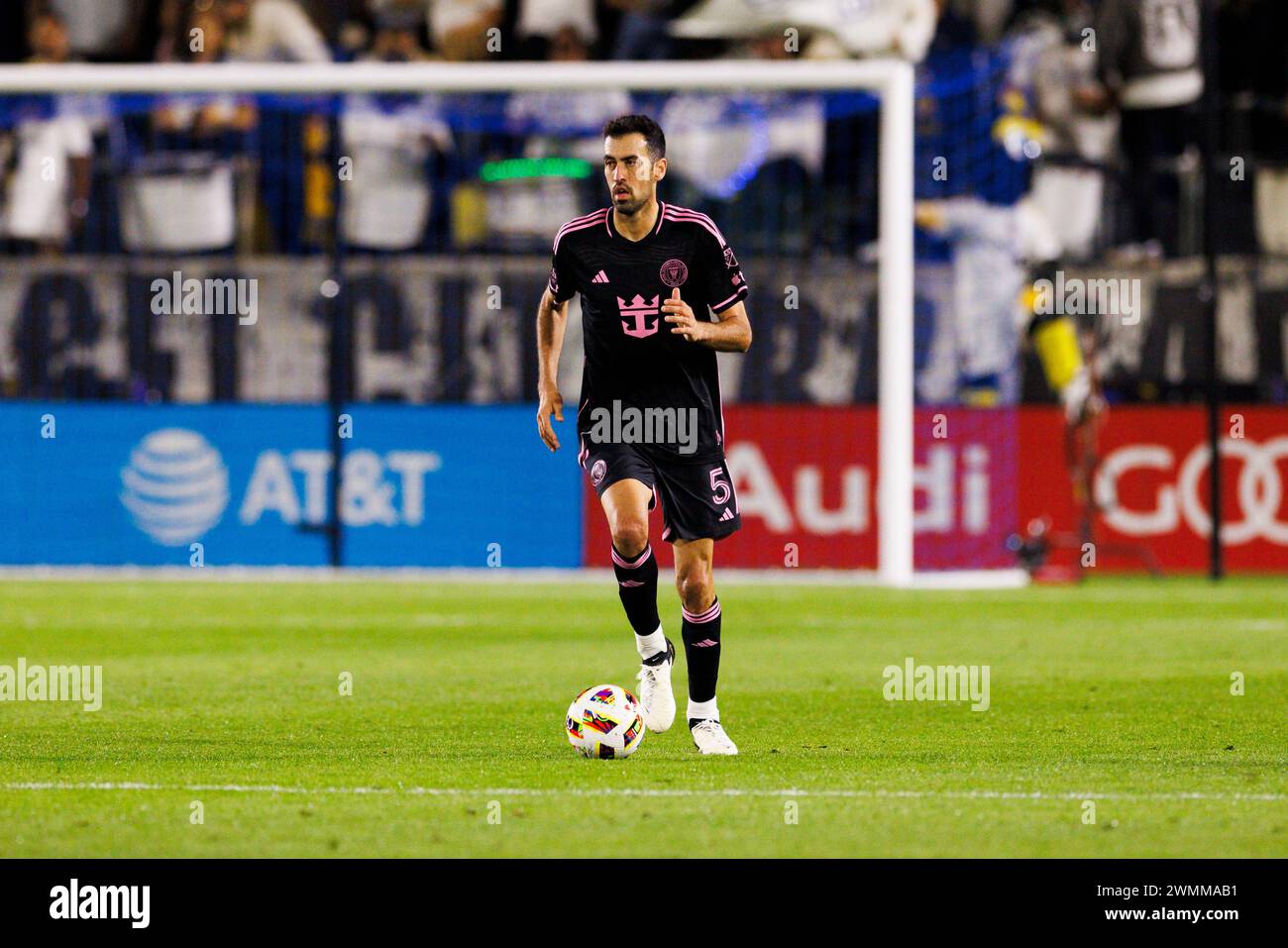 LOS ANGELES, CA - FEBRUARY 25: Inter Miami FC midfielder Sergio ...