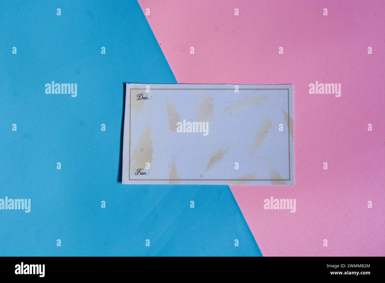 Name card frames, greeting cards are suitable for templates Stock Photo ...