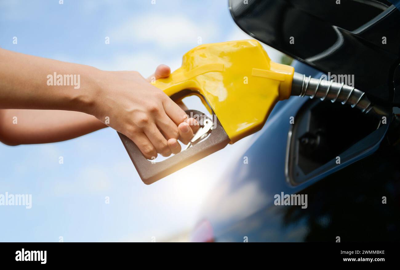 Refil station hi-res stock photography and images - Alamy