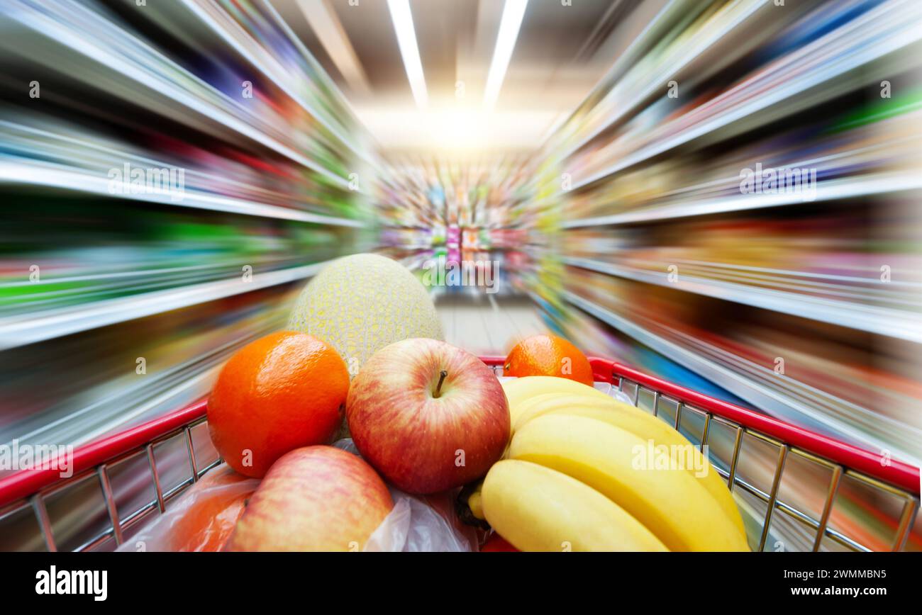 Point view shot moving cart hi-res stock photography and images - Alamy