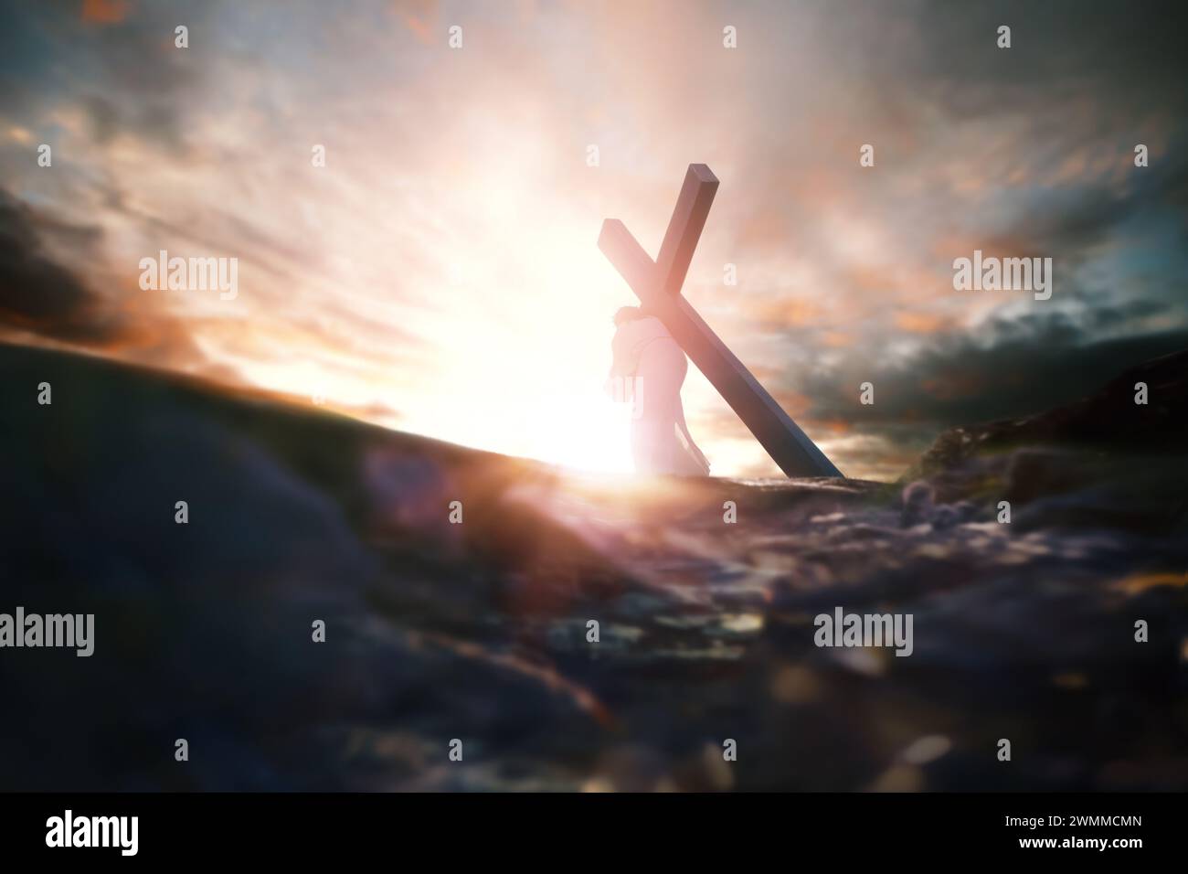 Golgotha hill hi-res stock photography and images - Alamy