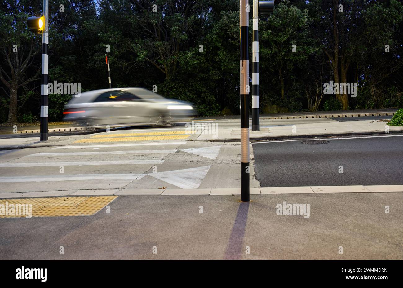 Raised pedestrian crossing hi-res stock photography and images - Alamy