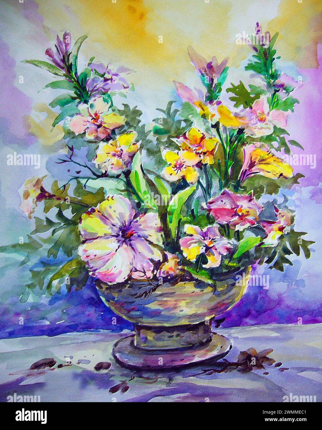 Emotion in painting hi-res stock photography and images - Alamy