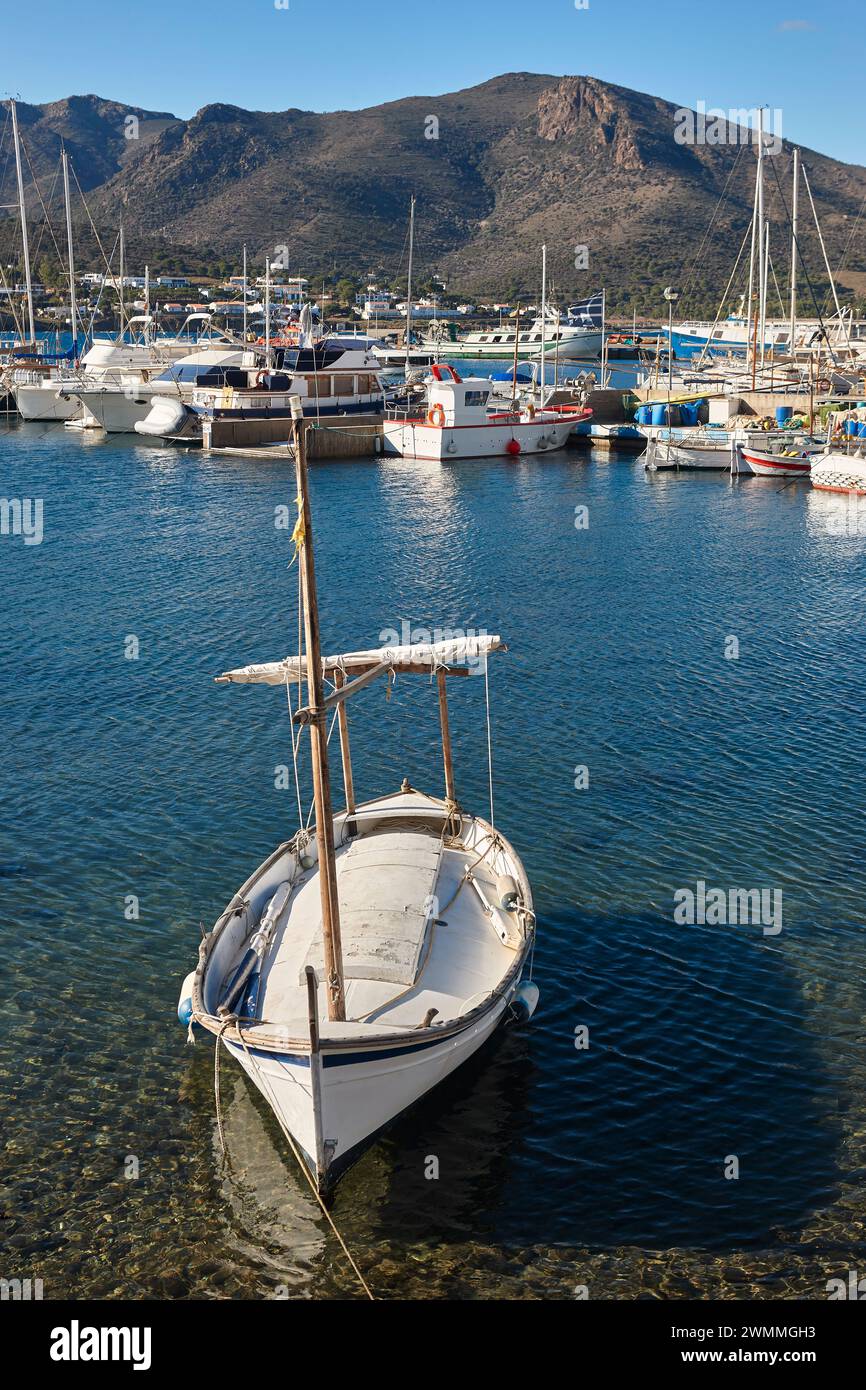 Spain traditional boat village hi-res stock photography and images - Alamy