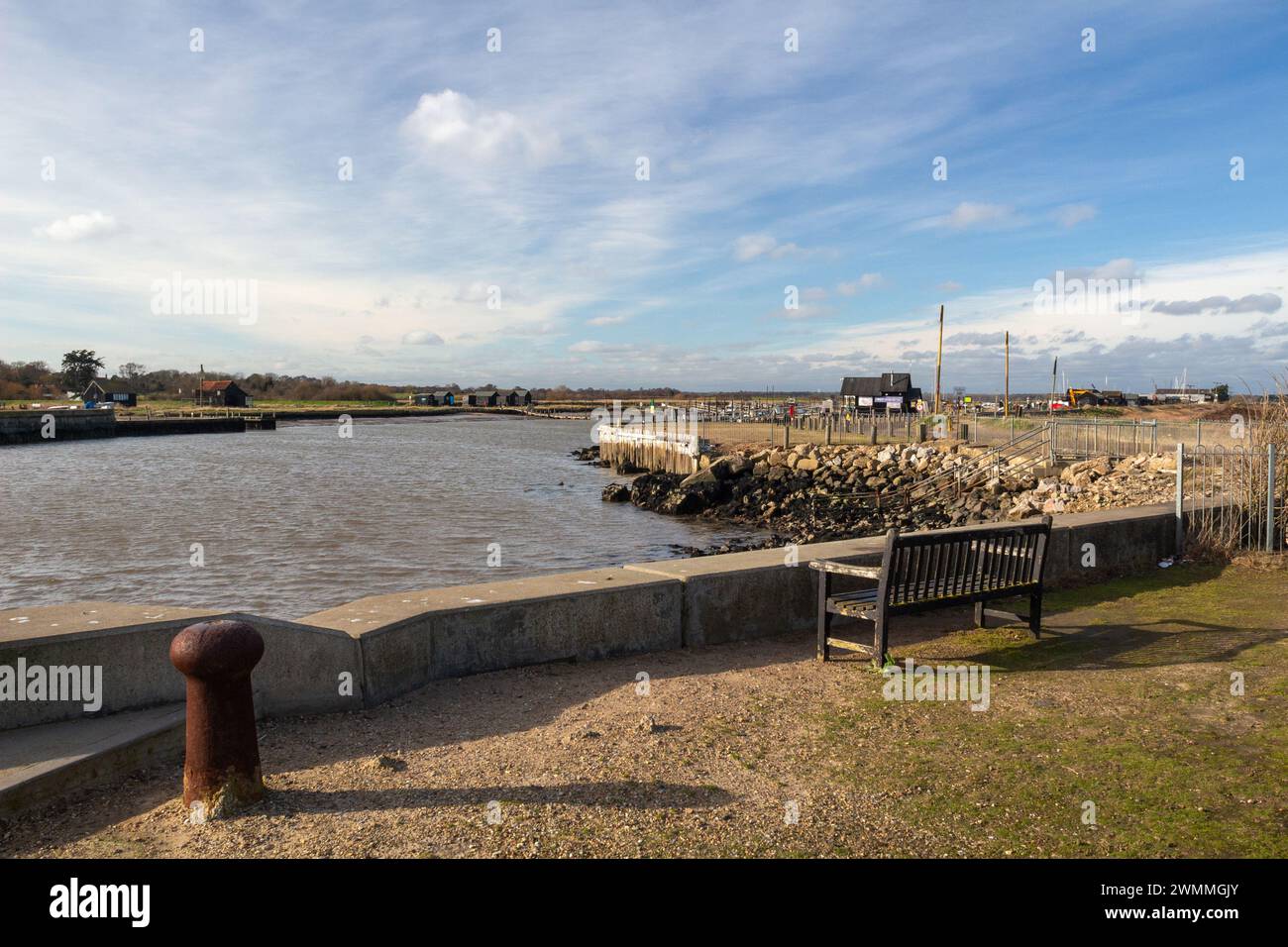 Fishing huts southwold harbour hi-res stock photography and images - Alamy