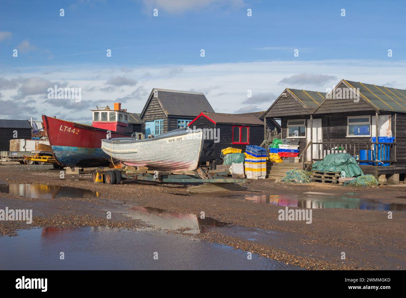 Southwold fishing nets hi-res stock photography and images - Alamy