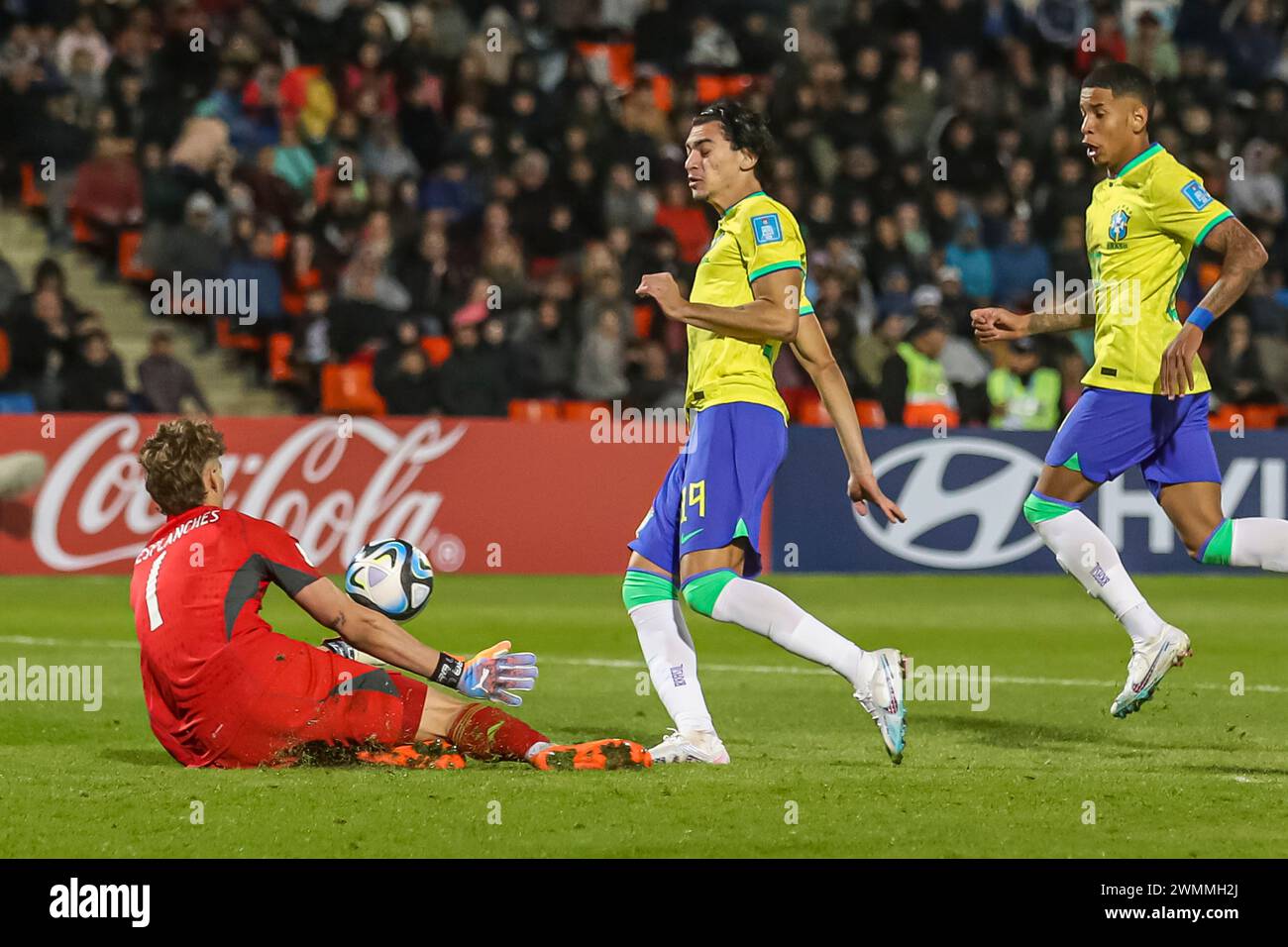 MENDOZA, ARGENTINA - MAY 21: Goalkeeper Sebastiano Desplanches of Italy ...