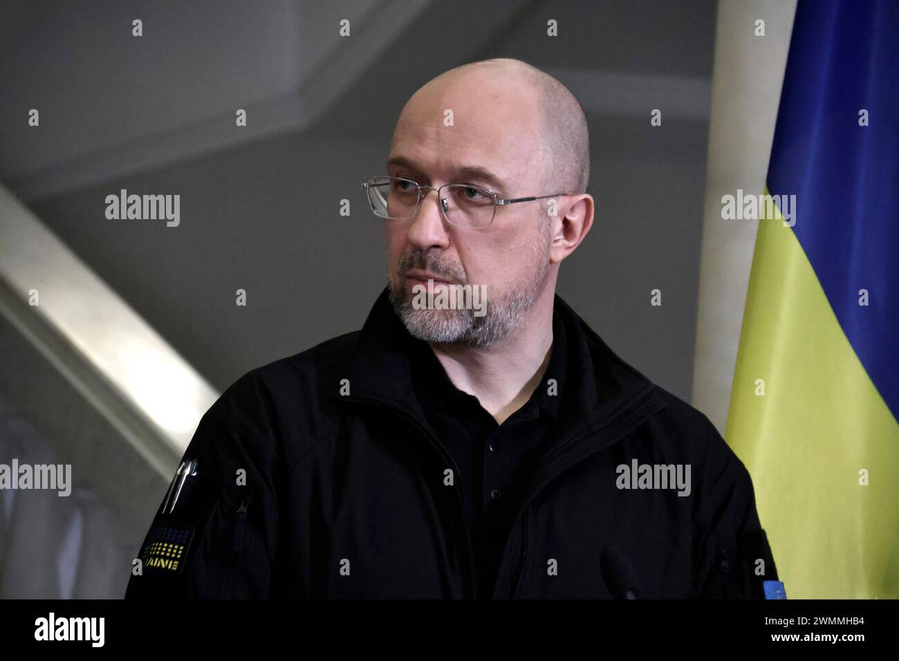 KYIV, UKRAINE - FEBRUARY 26, 2024 - Prime Minister of Ukraine Denys ...