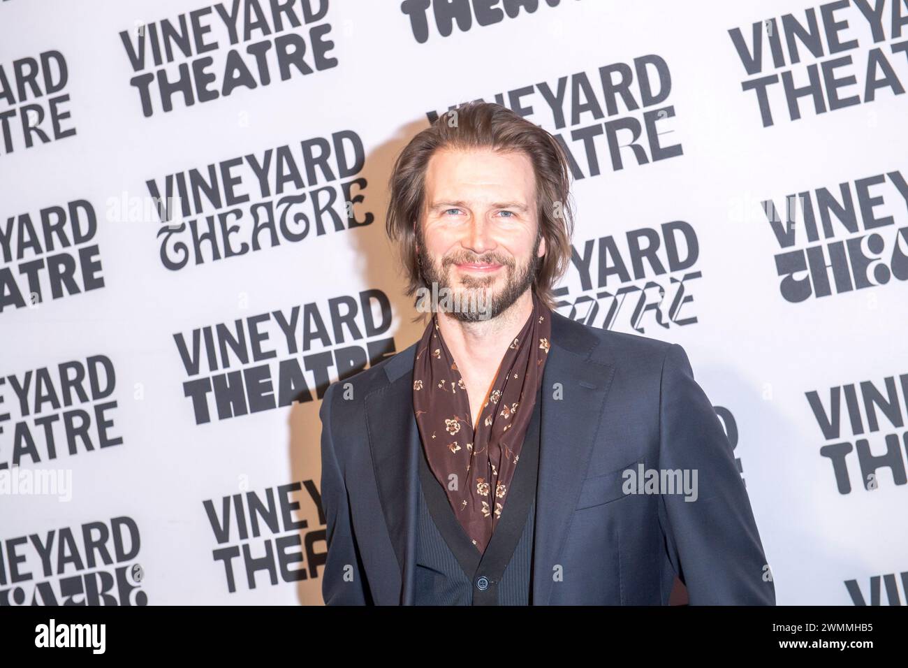 Bill Heck is attending the Vineyard Theatre 41st Anniversary 2024 Gala ...