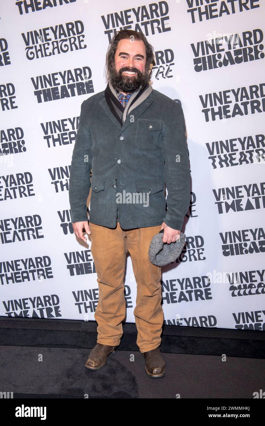 New York, United States. 26th Feb, 2024. John Lavelle is attending the ...