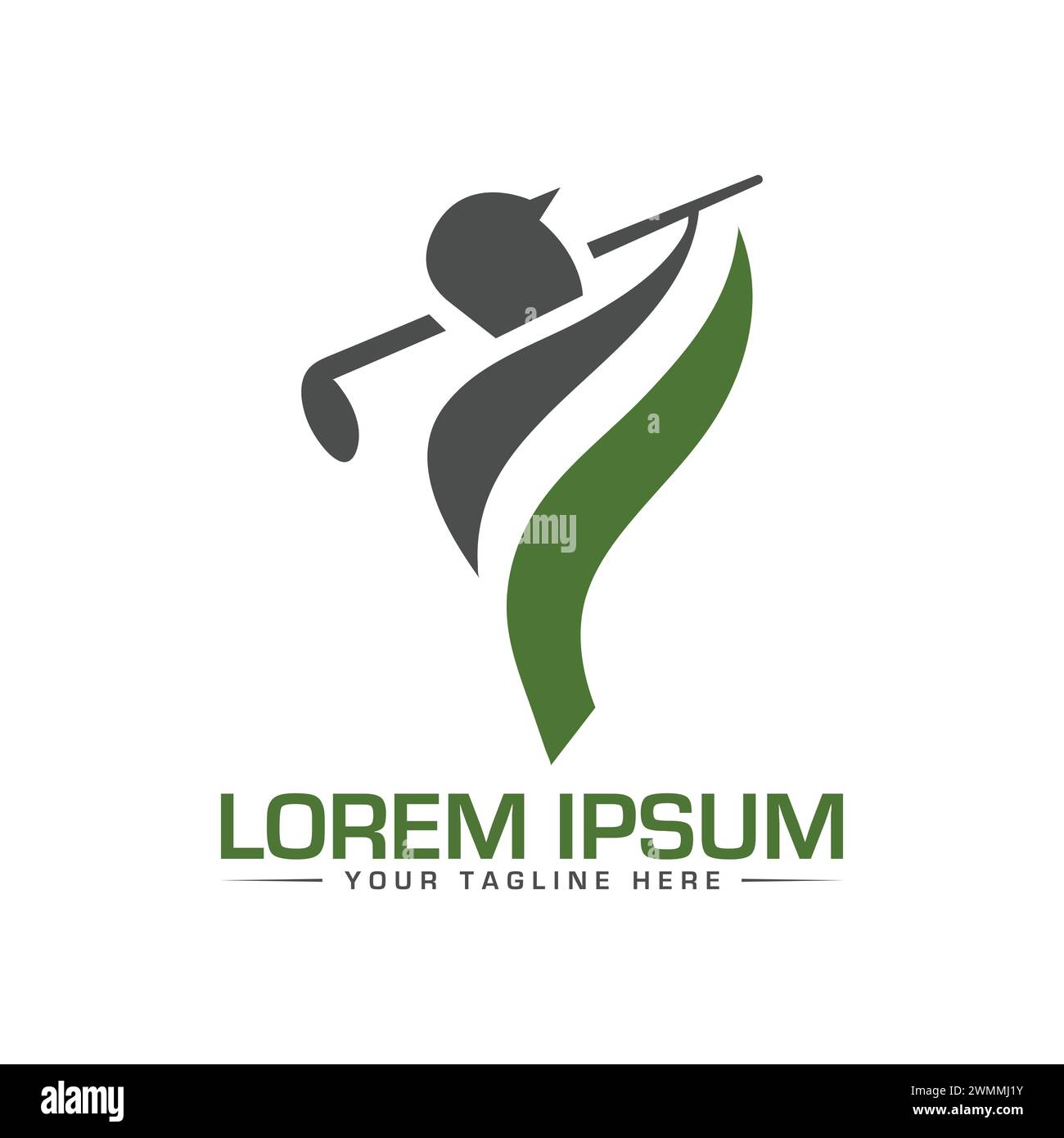 Golf Logo Design, Unique Golf Logo Design Stock Vector Image & Art - Alamy