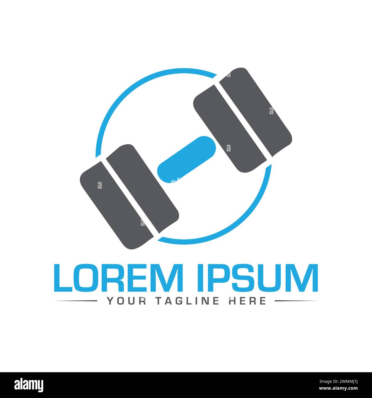 GYM Logo Design Stock Vector Image & Art - Alamy