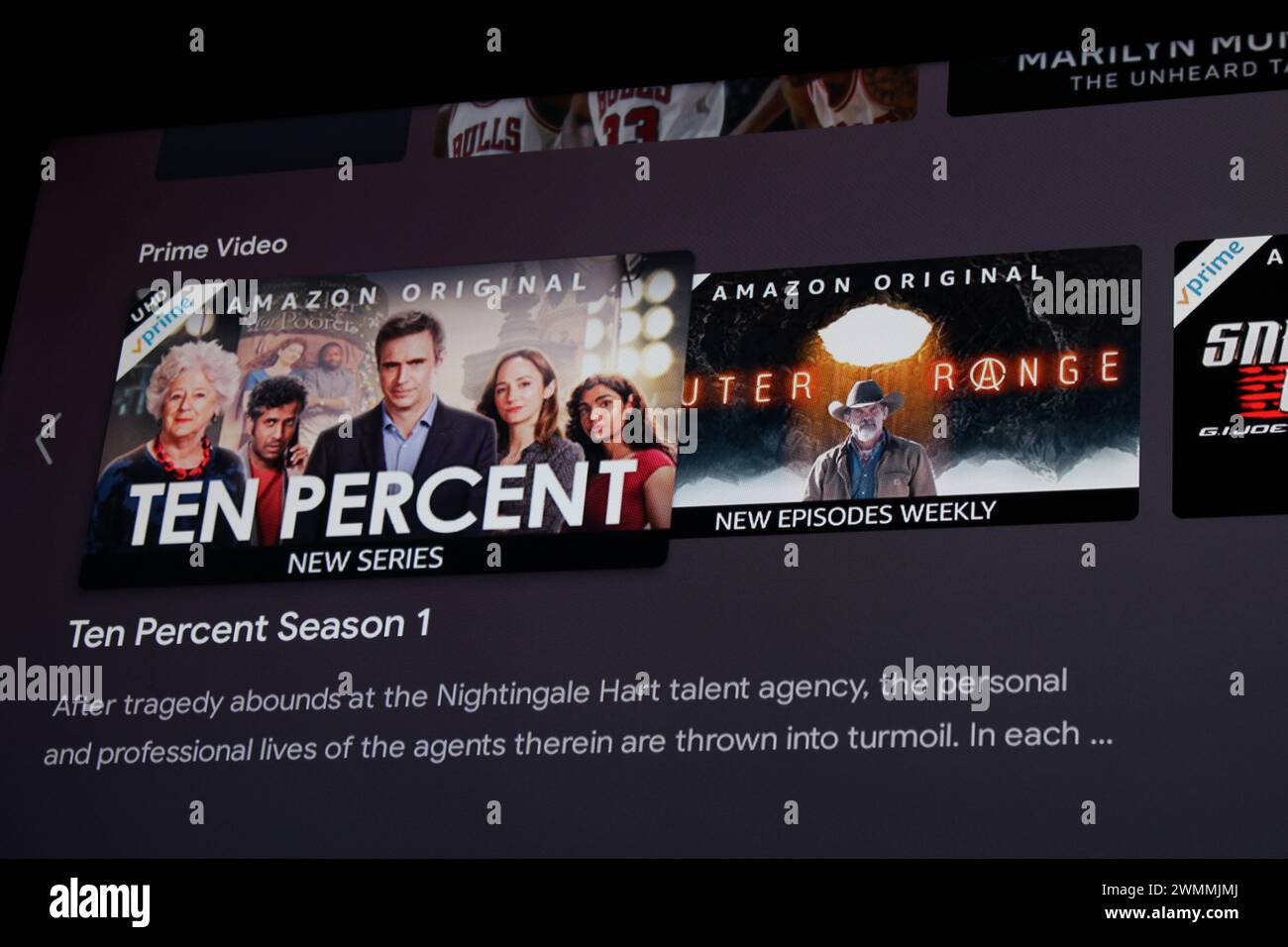 Ten Percent Season 1 on Amazon Prime Stock Photo - Alamy