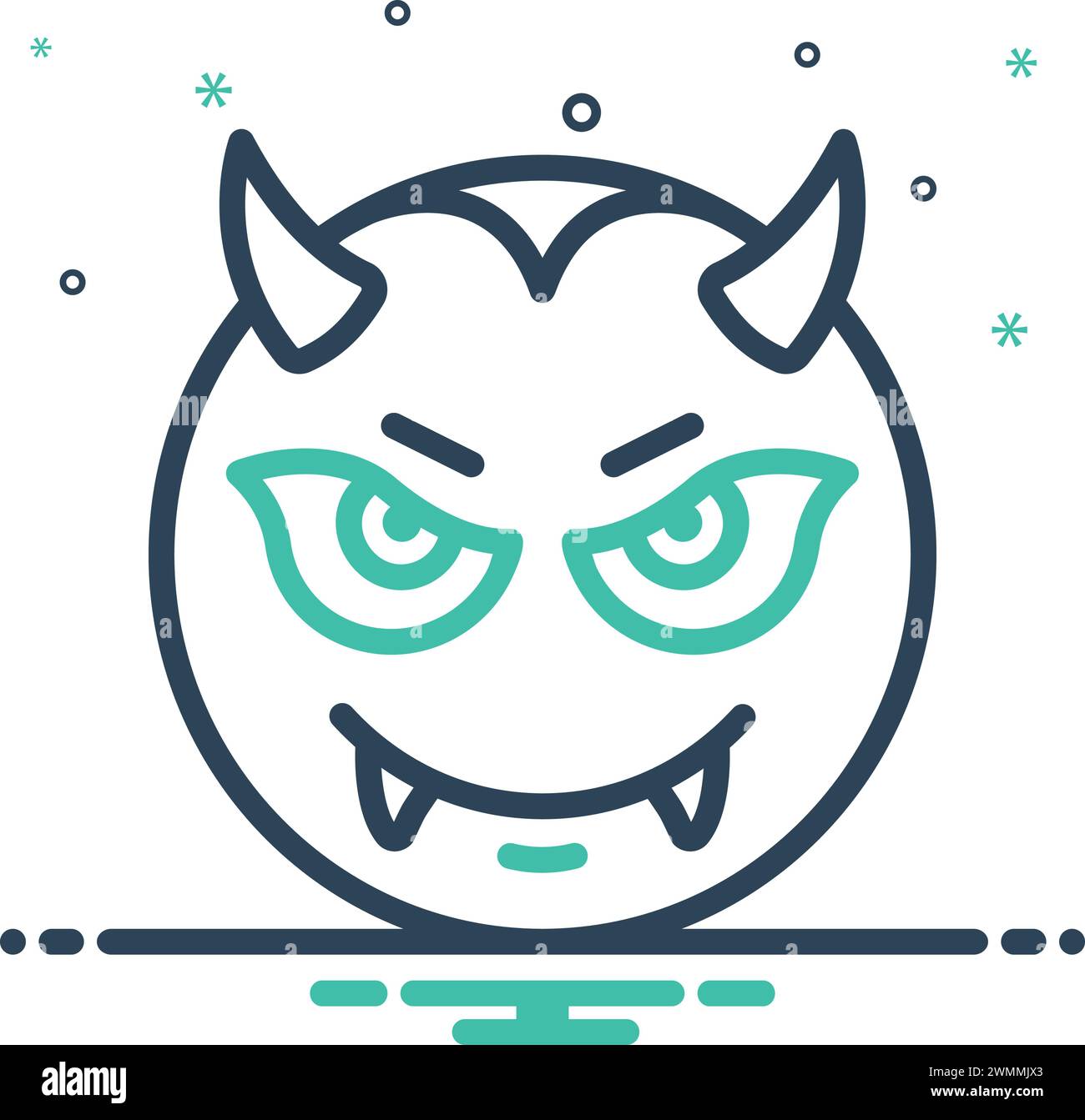 Icon for scary,intimidating Stock Vector Image & Art - Alamy