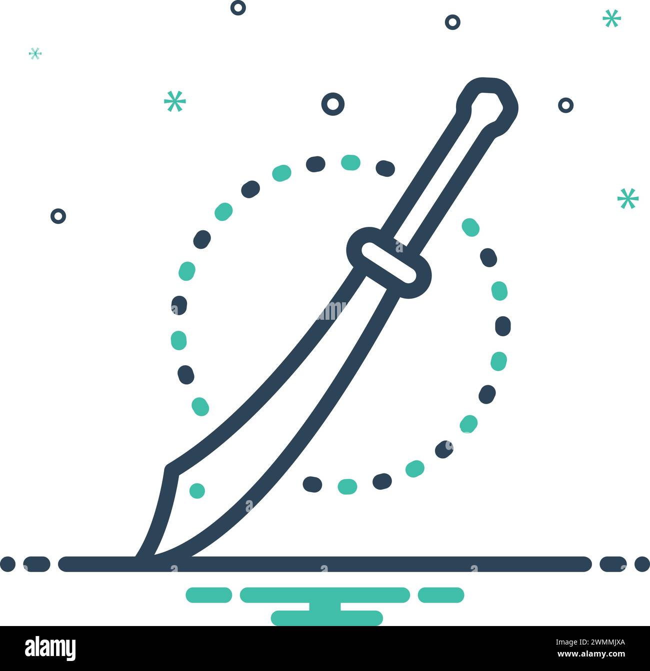 Broadsword icon Stock Vector Images - Alamy