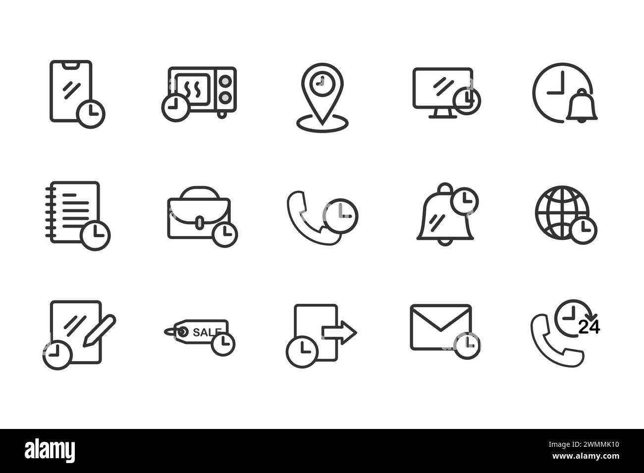 E-Commerce set of web icons in line style. Online shopping icons for web and mobile app. Vector ...