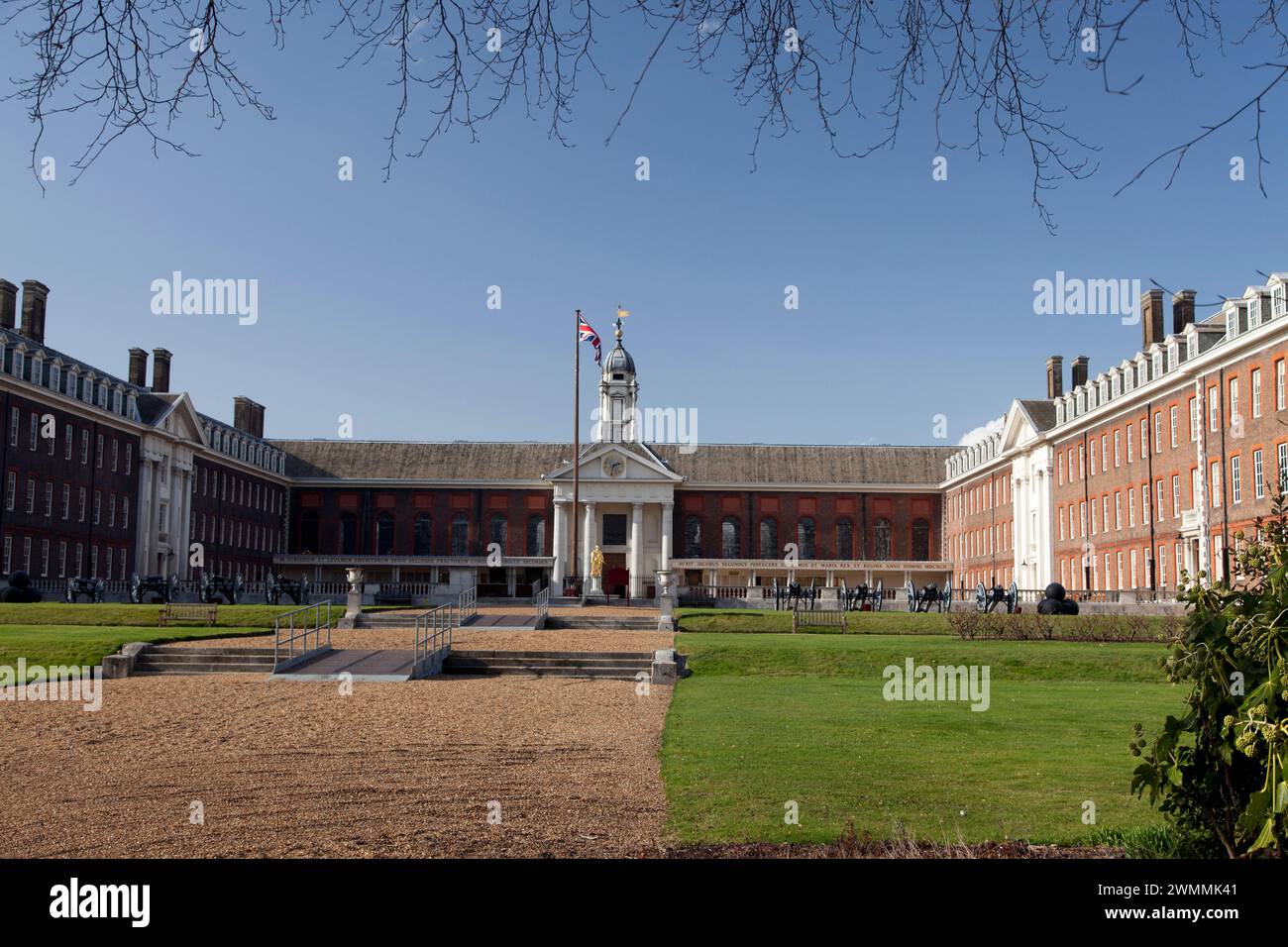 Royal Hospital Chelsea built by Sir Christopher Wren, Chelsea, London ...