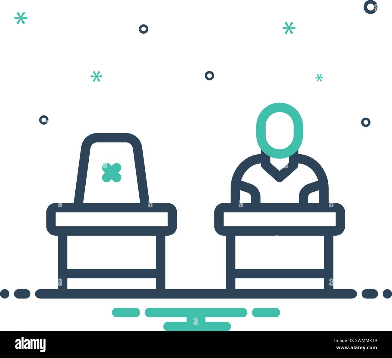 Employee absenteeism Stock Vector Images - Alamy